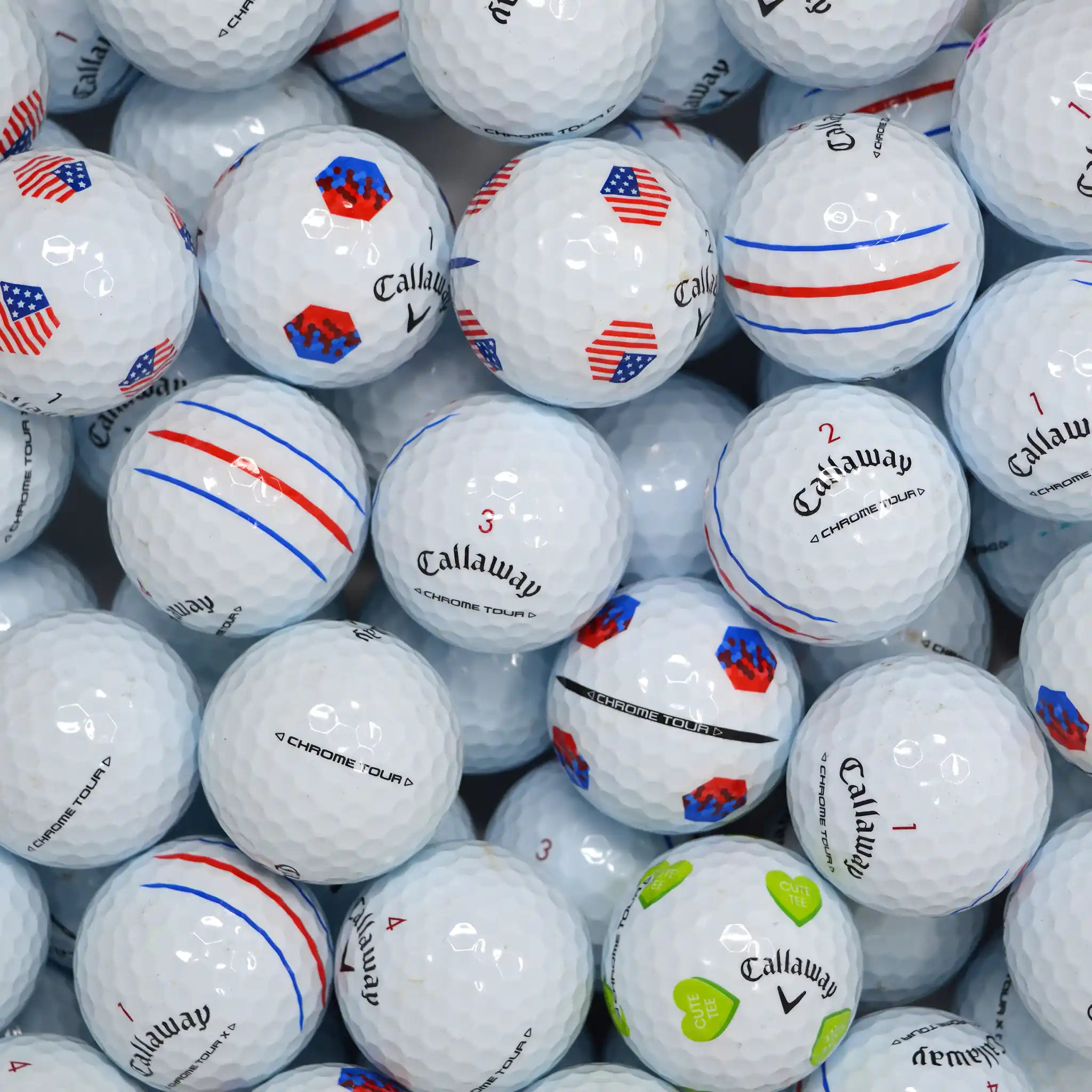 Callaway Chrome Tour Lake Balls – MailOrderGolf
