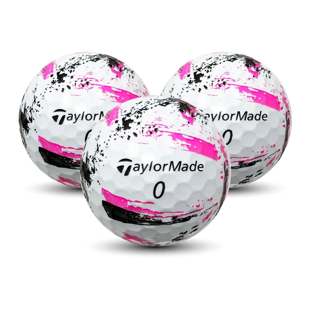 TaylorMade SpeedSoft Pink Ink Lake Balls – MailOrderGolf