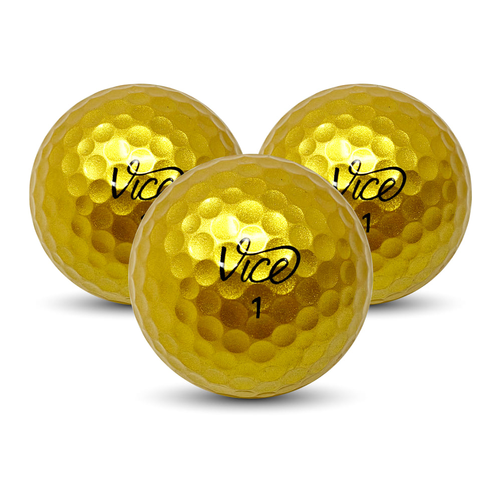 Vice Pro Gold Lake Balls – MailOrderGolf