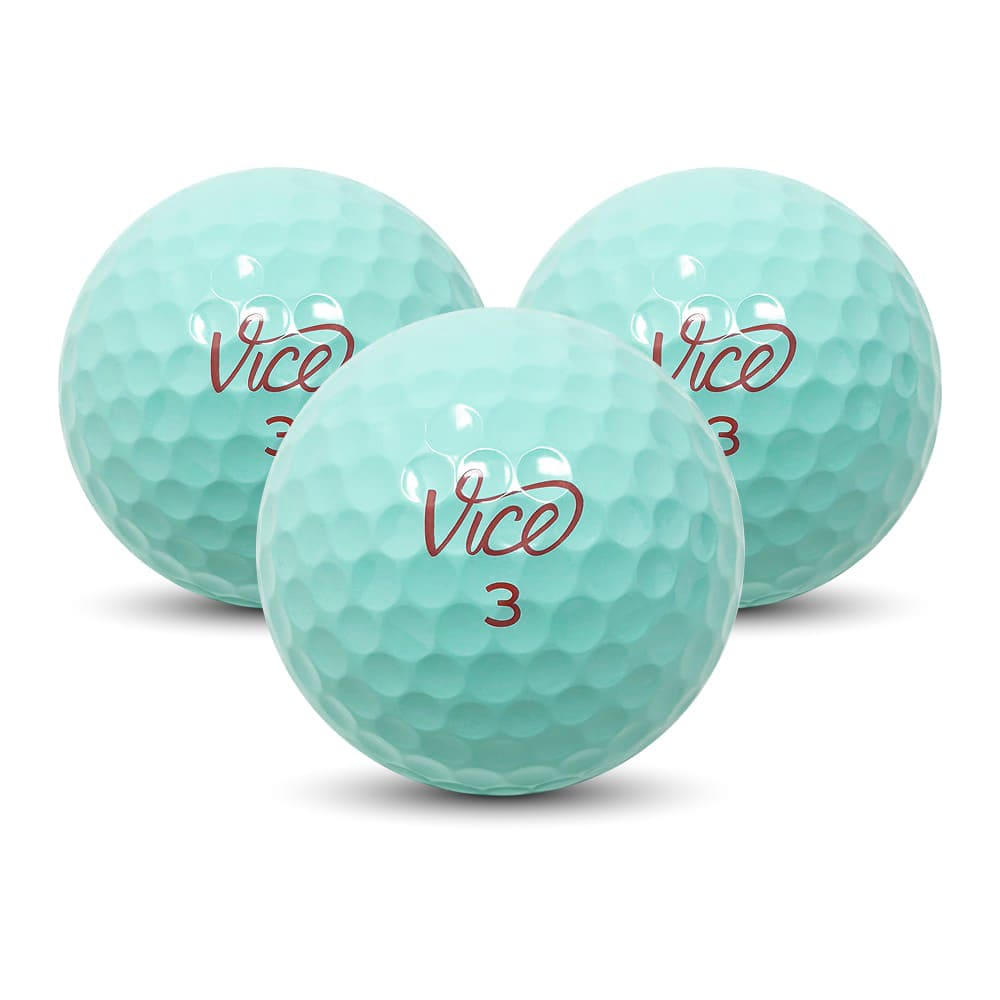 Vice Pro Light Teal Lake Balls – MailOrderGolf